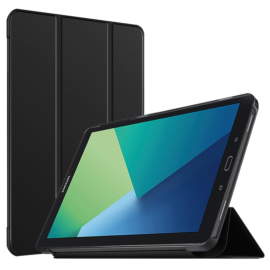 Trifold Smart Case for Galaxy Tab A 10.1 (2016) P580 (Black)